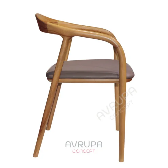 Yılan Modeli Ahşap Sandalye - Avrupa Concept